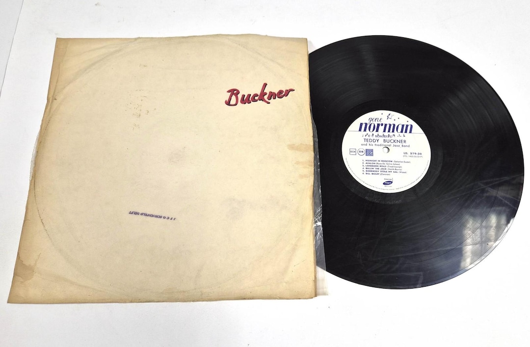 Gene Norman Presents – Teddy Buckner and His Traditional Jazz Band - LP ...