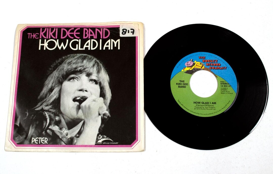 The Kiki Dee Band – How Glad I Am / Peter – 7" Vinyl – 1975 – NM - Etsy