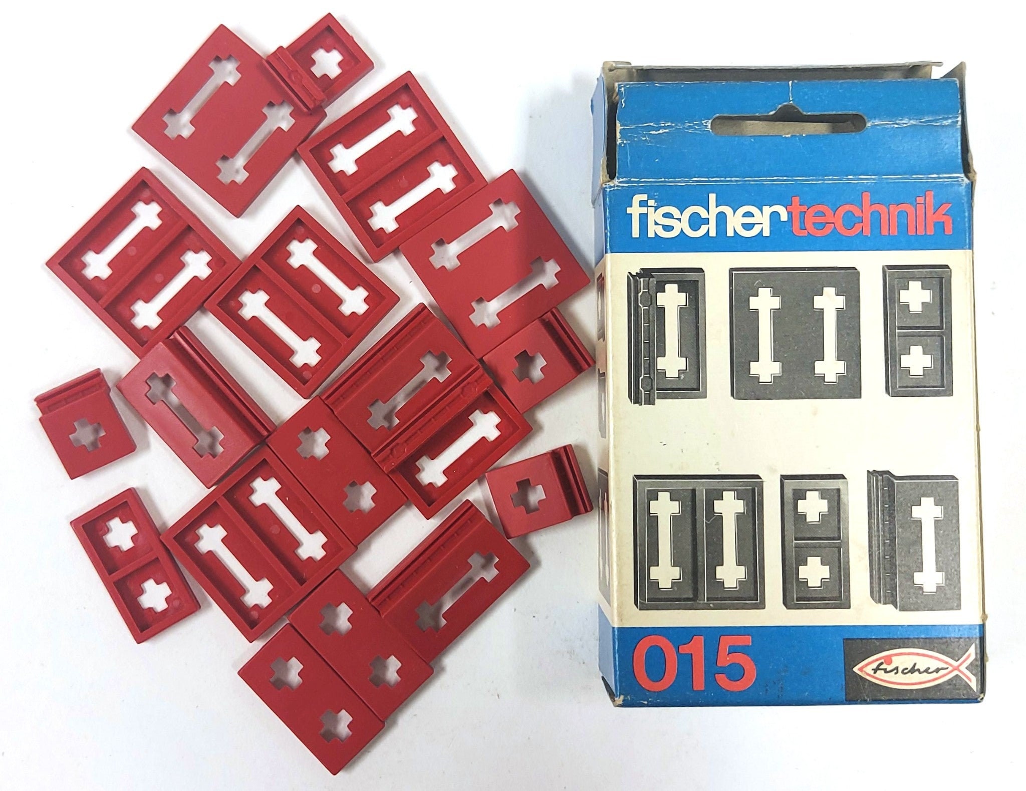 Vintage Fischertechnik 015 Parts Spares Complete 1969 W. Germany 30315 ...