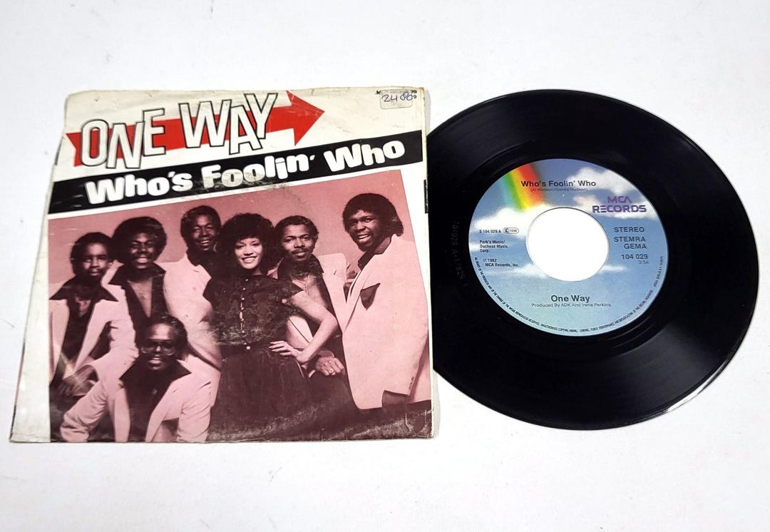 One Way – Who's Foolin' Who – 7" Vinyl – 1982 – NM - Etsy