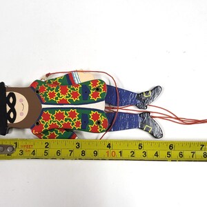 Vintage Jumping Jack Pull String Puppet Masked Pirates 2pcs 6 Wood - Etsy