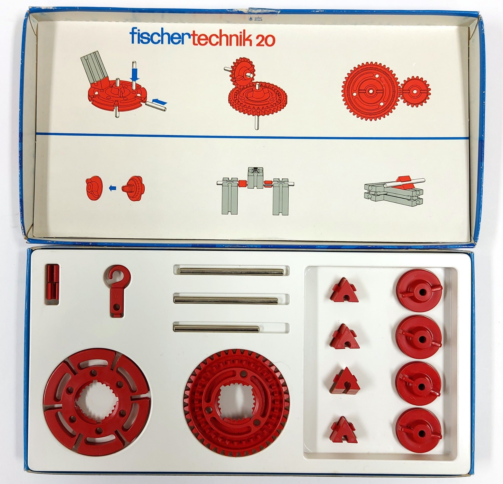 Vintage Fischertechnik 20 Parts Spares Complete 1969 W. - Etsy