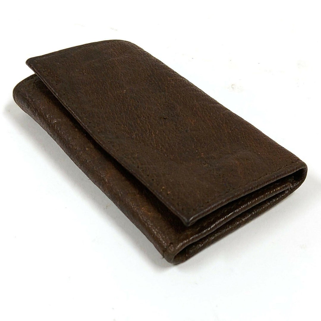 Vintage Busby Leather Pouch Genuine Wild Buffalo Hand Made - Etsy