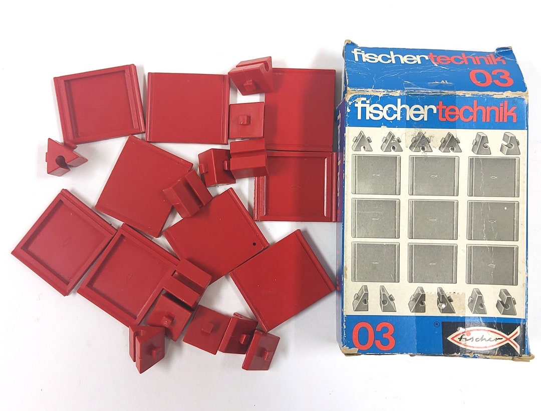 Vintage Fischertechnik 03 Parts Spares Complete 1967 W. Germany 30003 ...