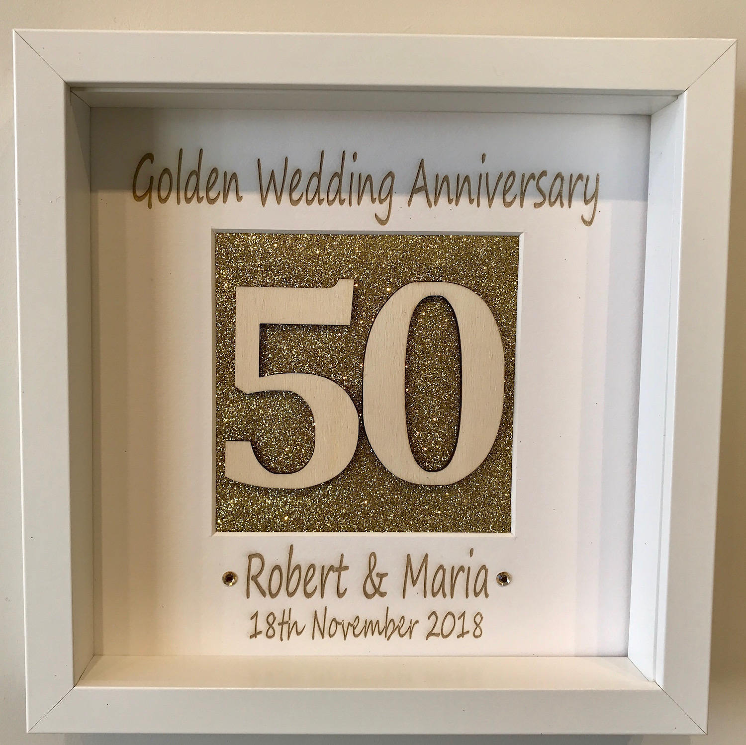 Personalised Golden Wedding 50th Anniversary Picture Etsy personalised-golden-wedding-50th-anniversary-picture-etsy