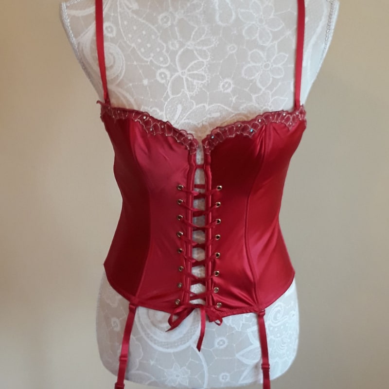 Korsett mit strumpfhalter - Etsy.de