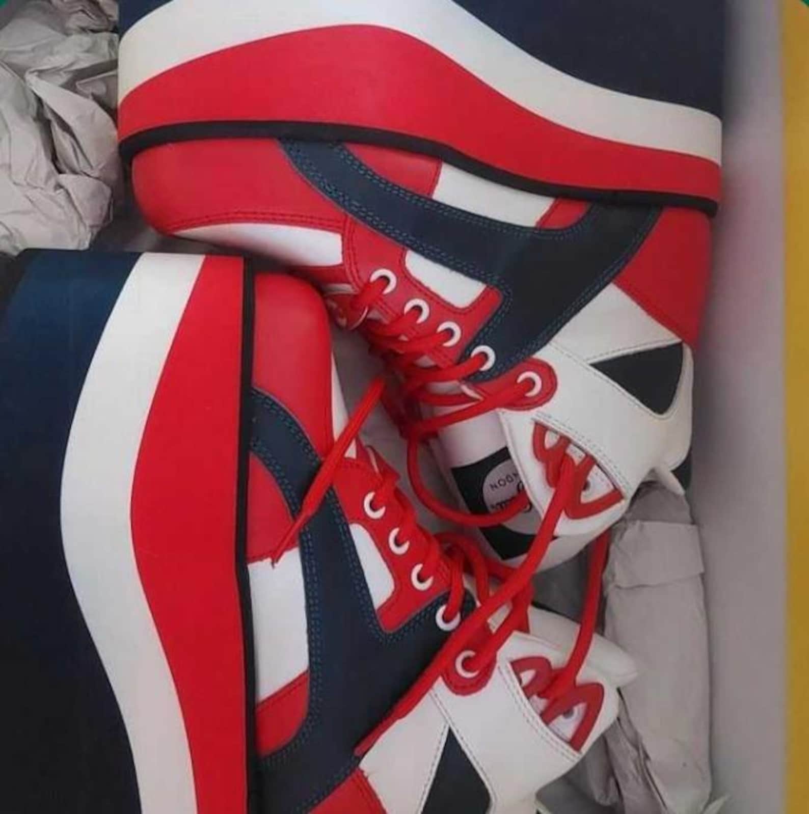 Original Buffalo London Platform Boots in *pepsi*! - Etsy