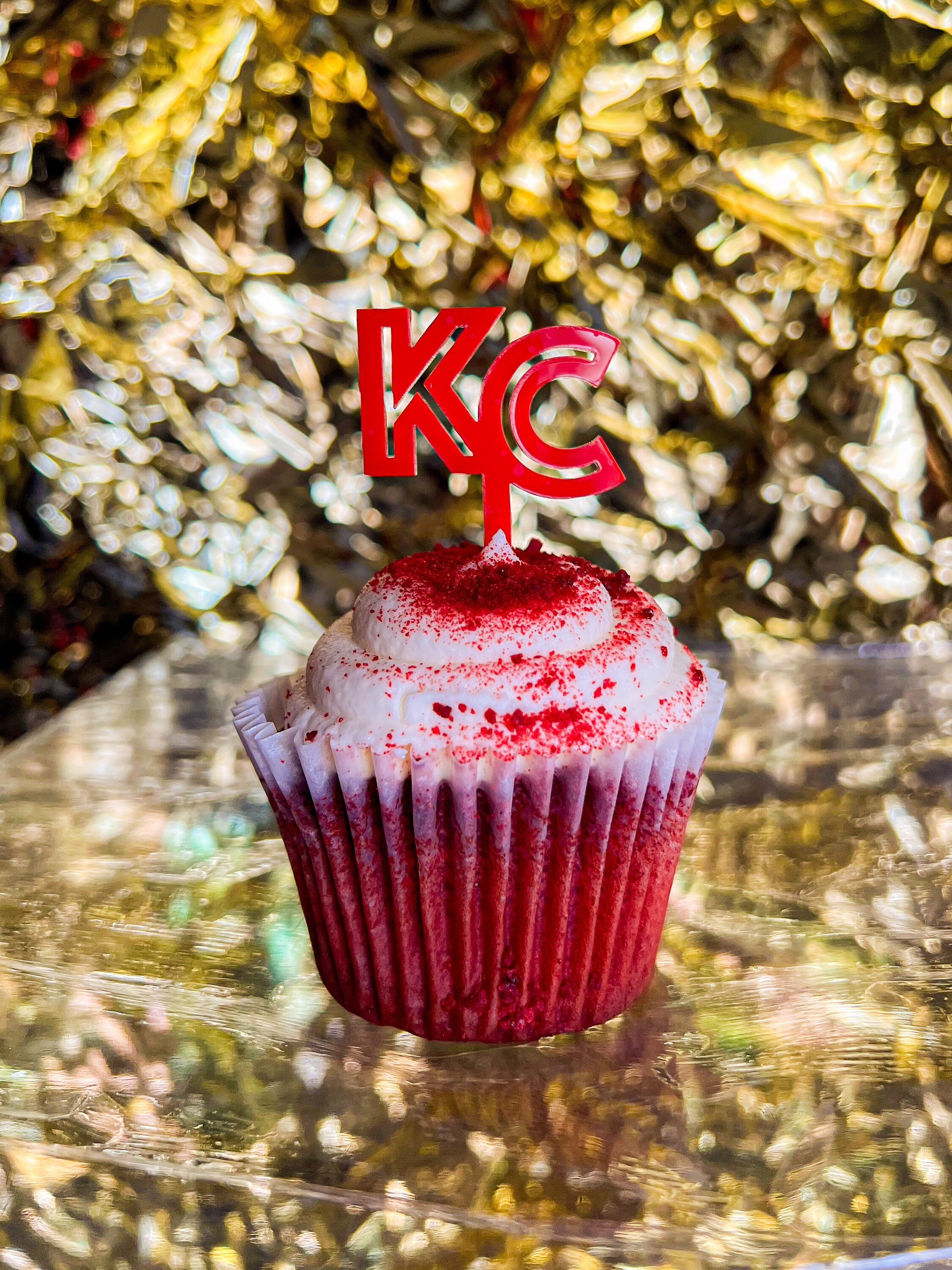 KC Cupcake Topper Chiefs Food Picks KC Charcuterie Picks Chiefs Party ...