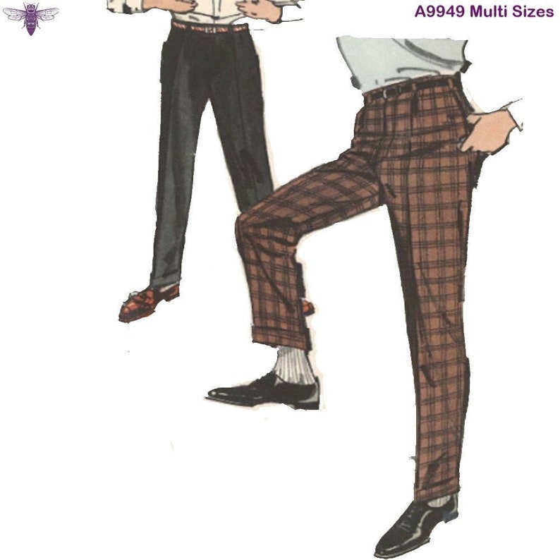 Vintage 1960's Sewing Pattern: Boy's Slacks Cuffed | Etsy