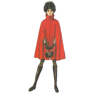 1960s 'traitor' Cloak & Charm Cape Sewing Pattern, Skirt and Pants ...