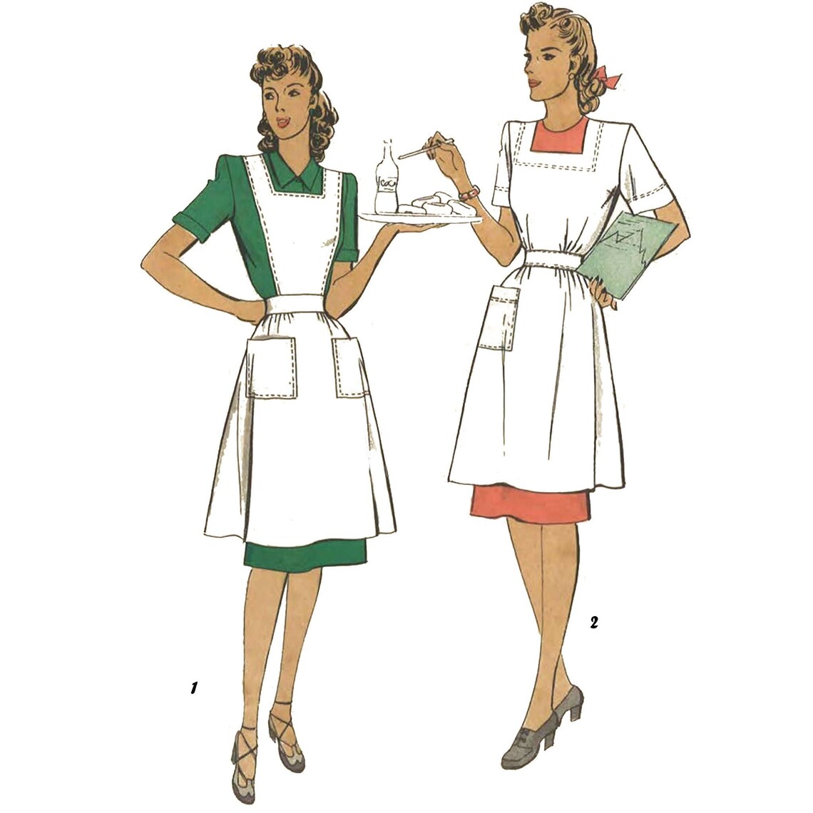 Vintage 1940's Sewing Pattern: American Red Cross Nurse - Etsy