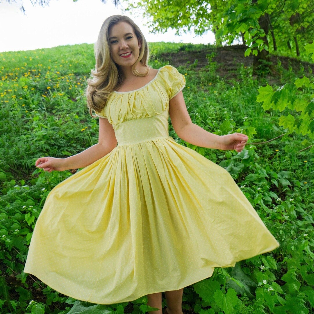 PDF - 1950s Pattern: Dixie Marilyn Style 'easy to Sew' Cottagecore ...