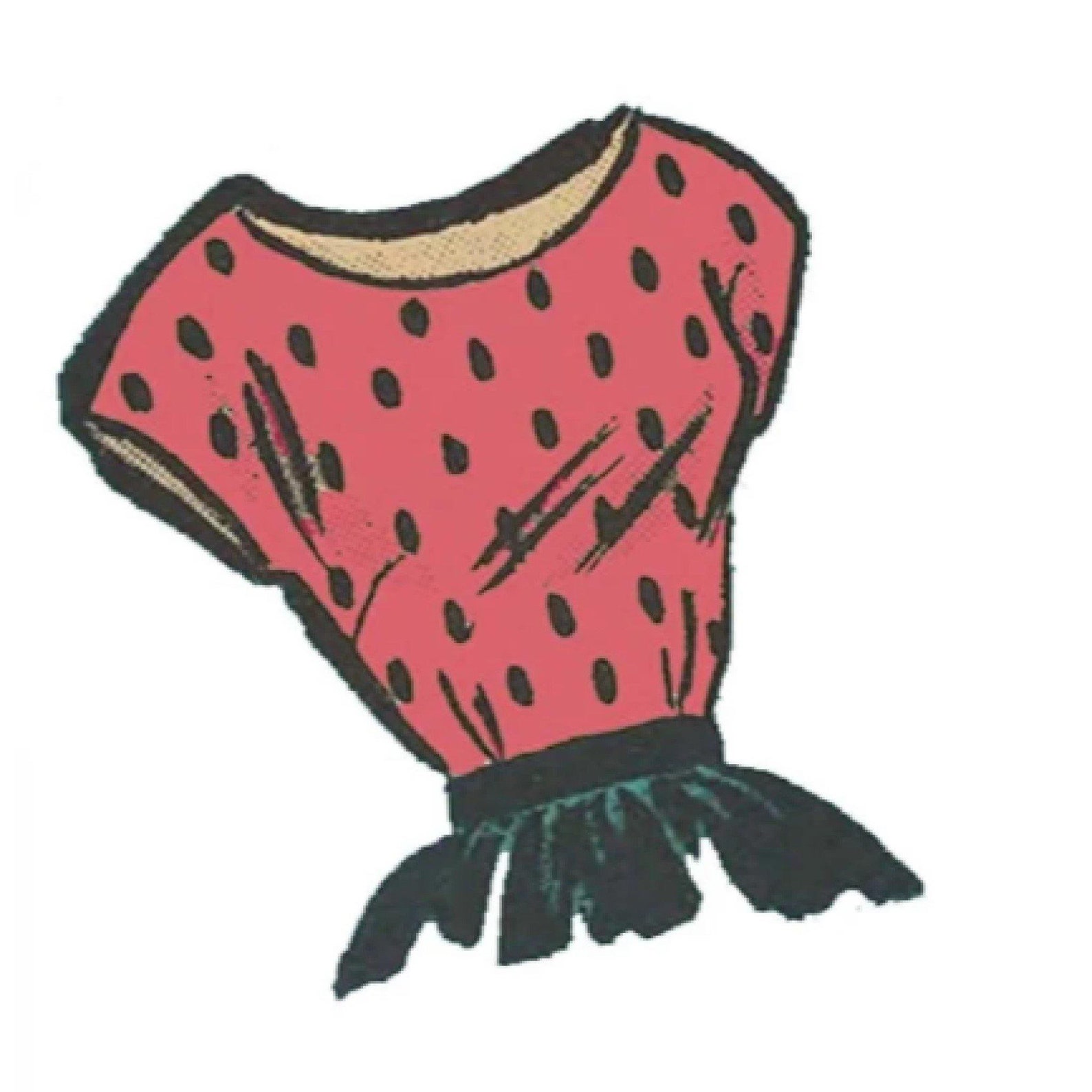 PDF 1950's Sewing Pattern: Rockabilly Tops With Neckline - Etsy