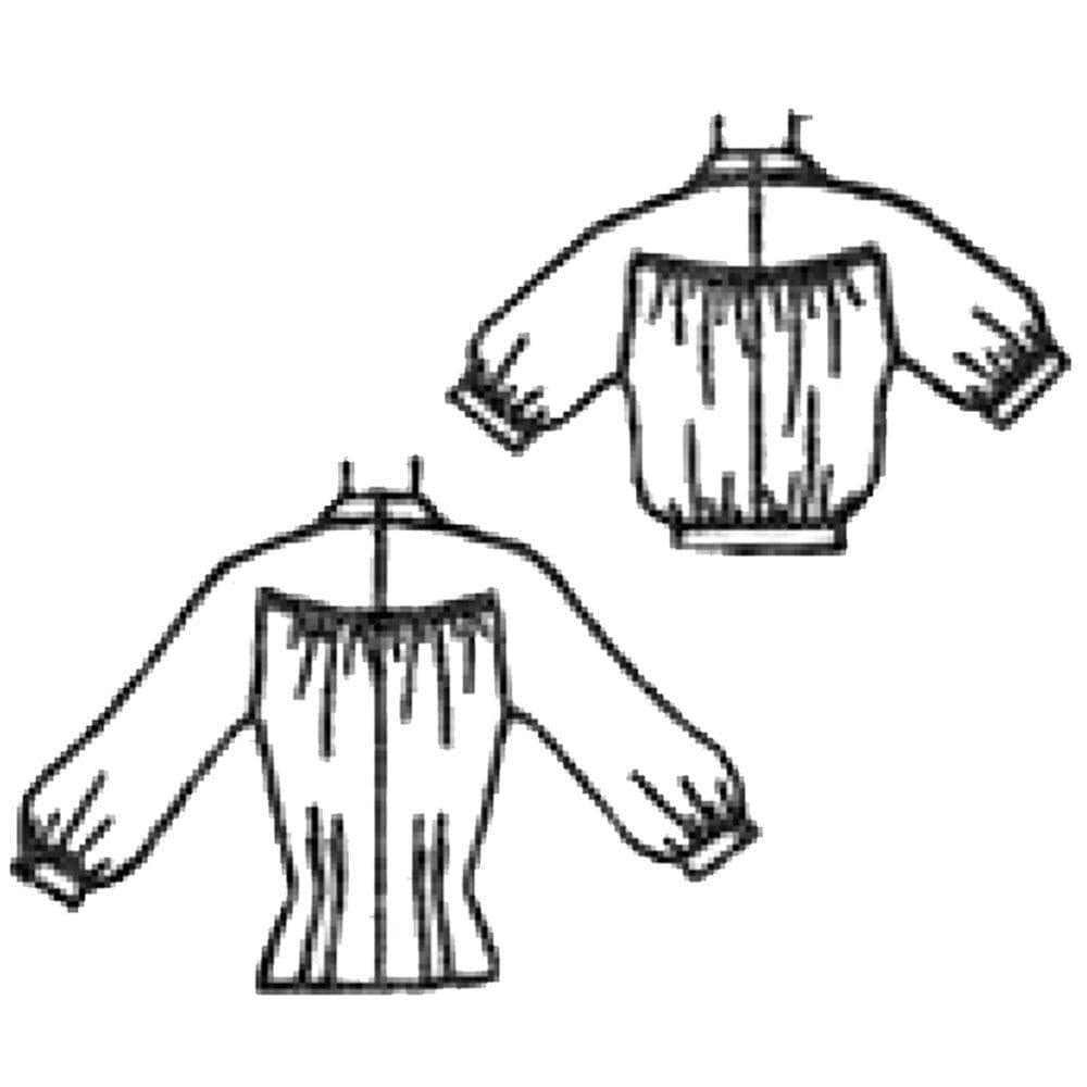 PDF Vintage 1950's Sewing Pattern: Stylish Blouse Top - Etsy