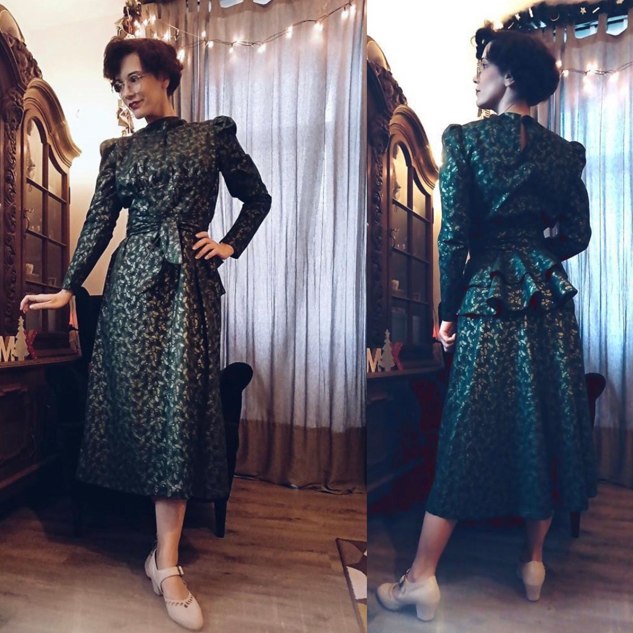 Vintage 1940's Sewing Pattern: Elegant Tea Dress Bust - Etsy