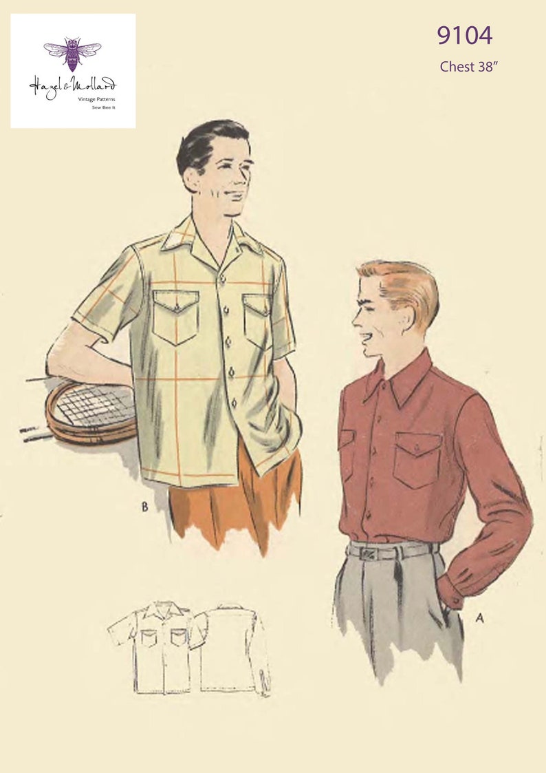 1950s Sewing Patterns | Dresses, Skirts, Tops, Mens