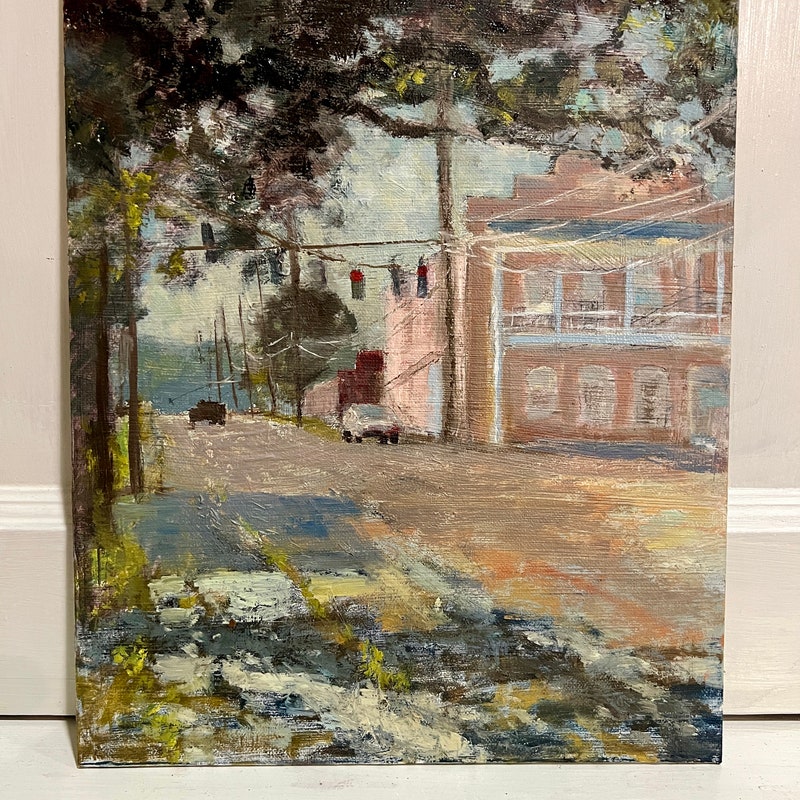 Small Town Art - Etsy