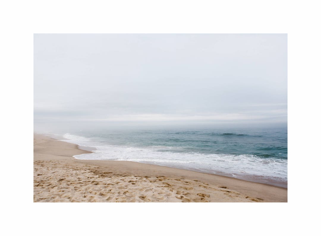 Cape Cod Fog. Nauset Beach. Cape Cod, Coastal Print. Ocean Artwork ...