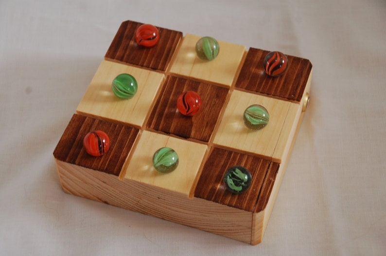 Tic-tac-toe three in a Row Board - Etsy