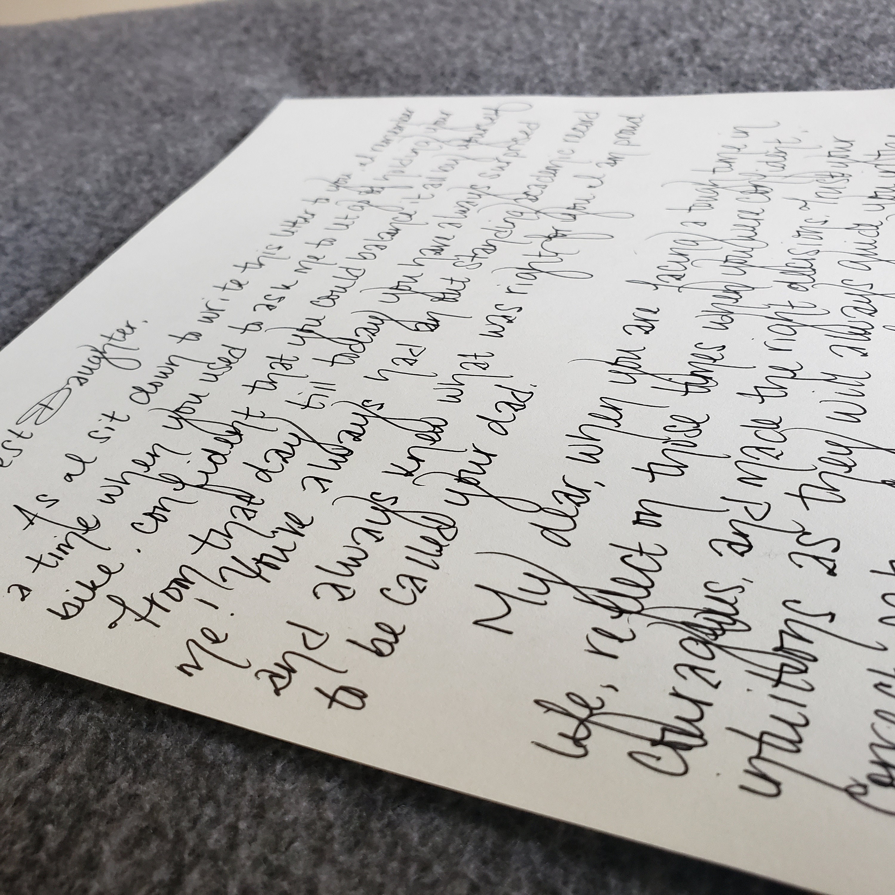 Stationery Paper Handwriting Service | Thank You Letter Love Letter ...