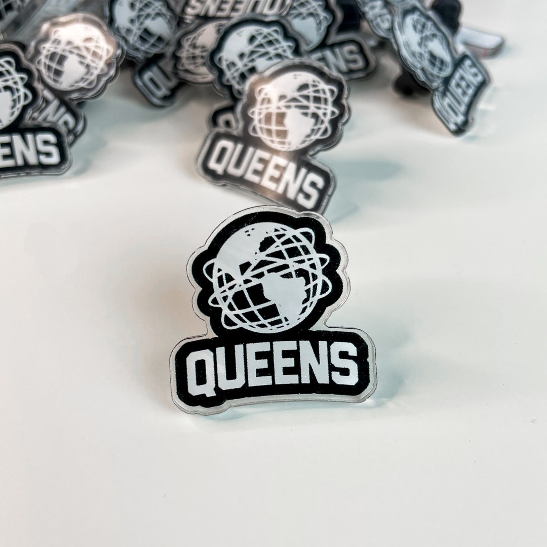 Queens NYC Unisphere - Acrylic Pin - Etsy