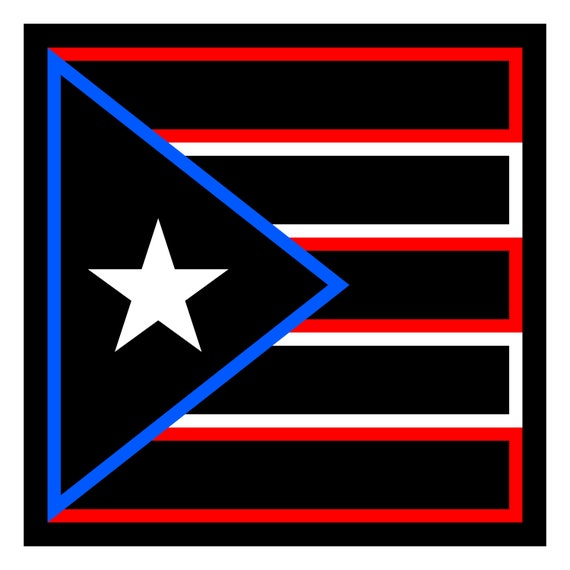 Esquema De La Bandera De Puerto Rico Bandera Estrella De Puerto Rico.