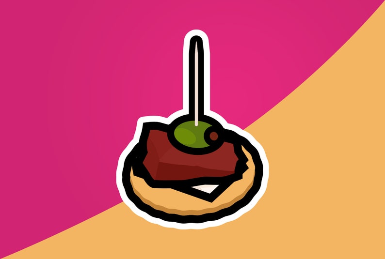 9 Sticker Boricua Foods Bundle Puerto Rican Stickers | Etsy