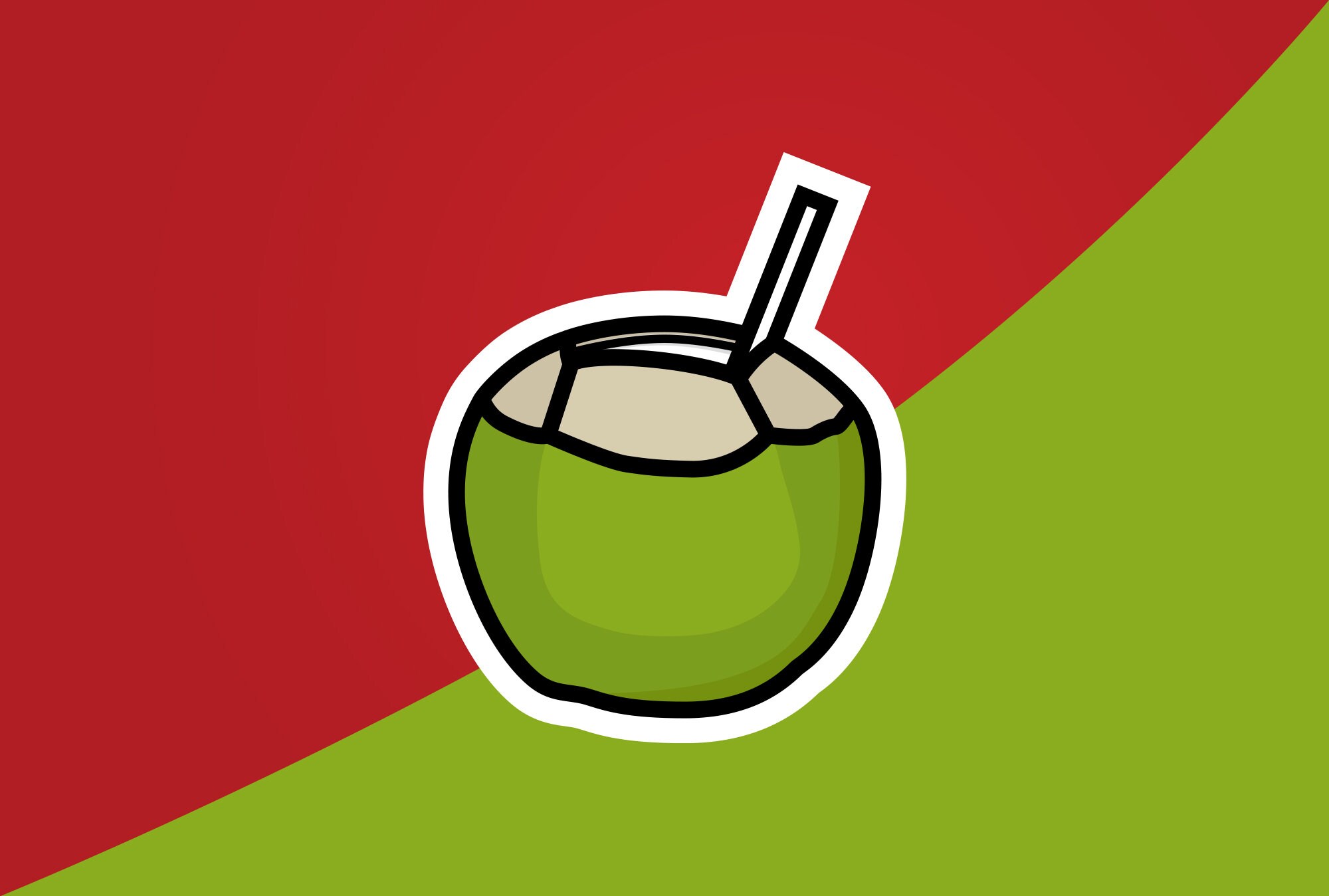 Coco Frio Stickers, Coconut Water, Boricua Foods, Puerto Rican Stickers ...