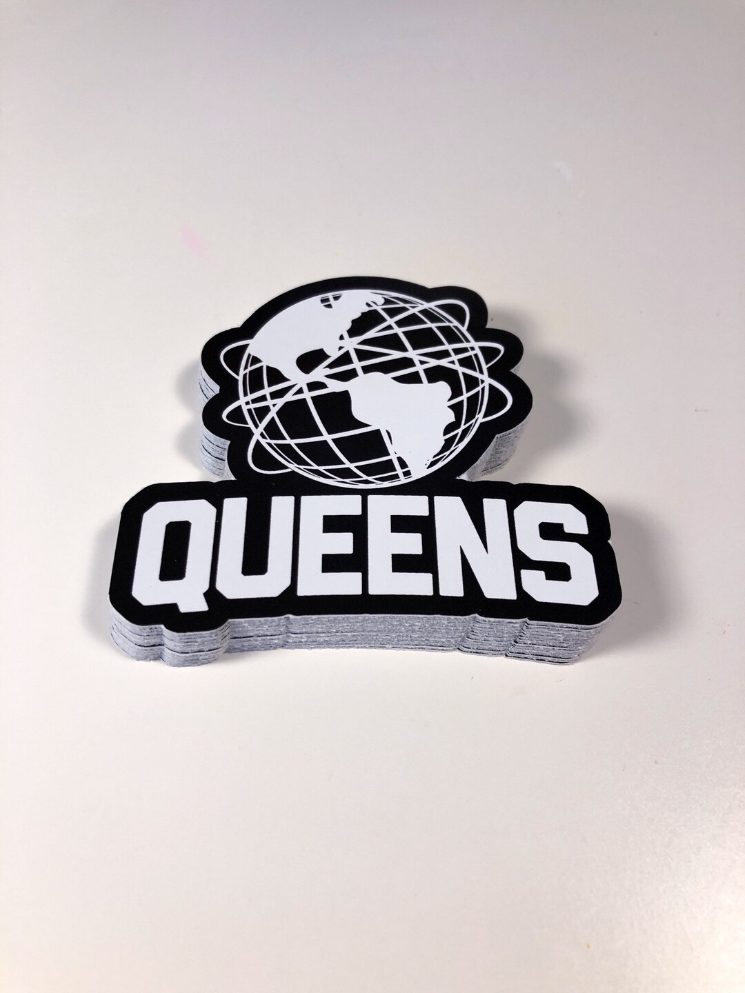 Queens NYC Unisphere - Sticker - Etsy