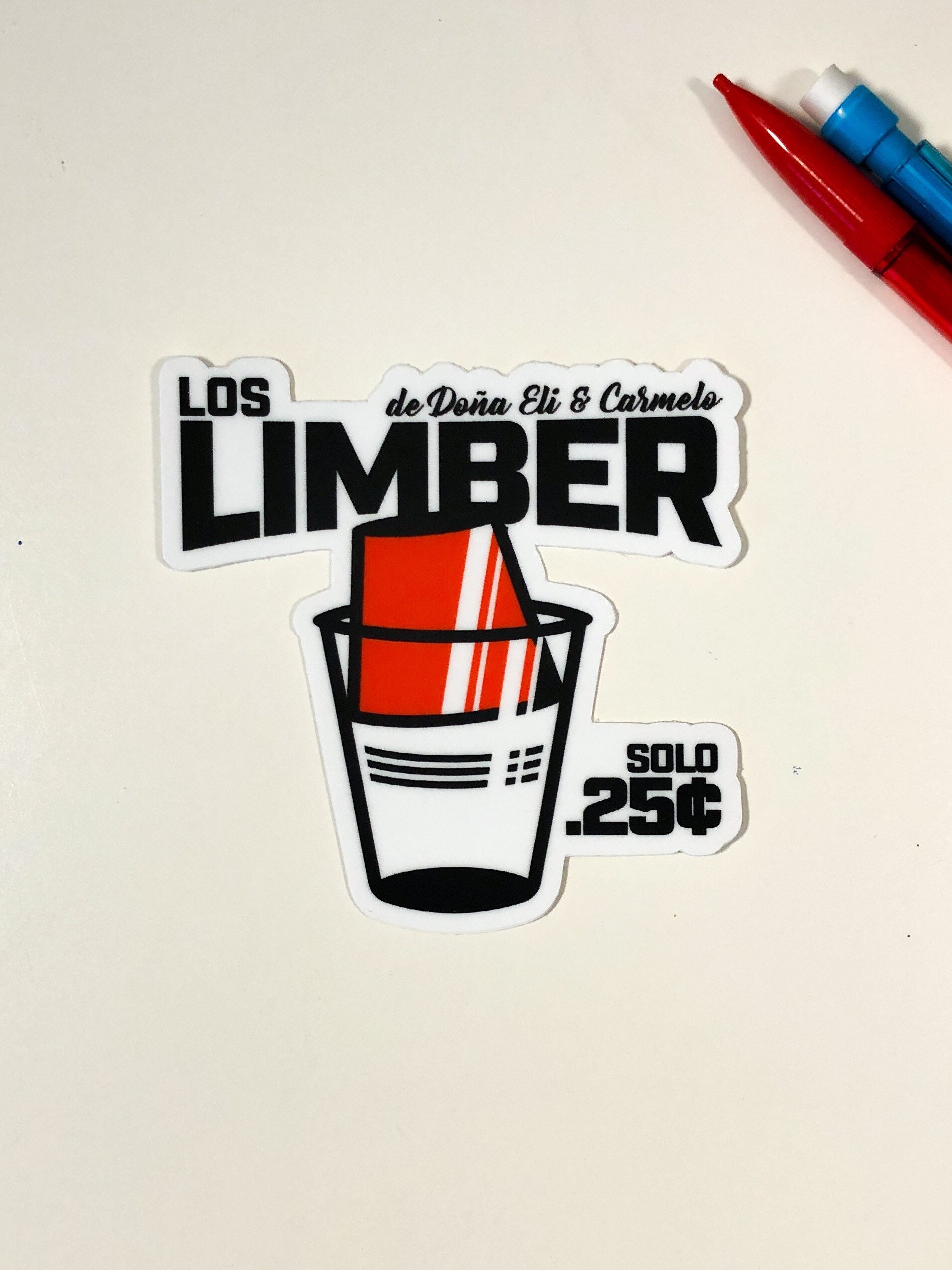 Limber De Puerto Rico Sticker - Etsy