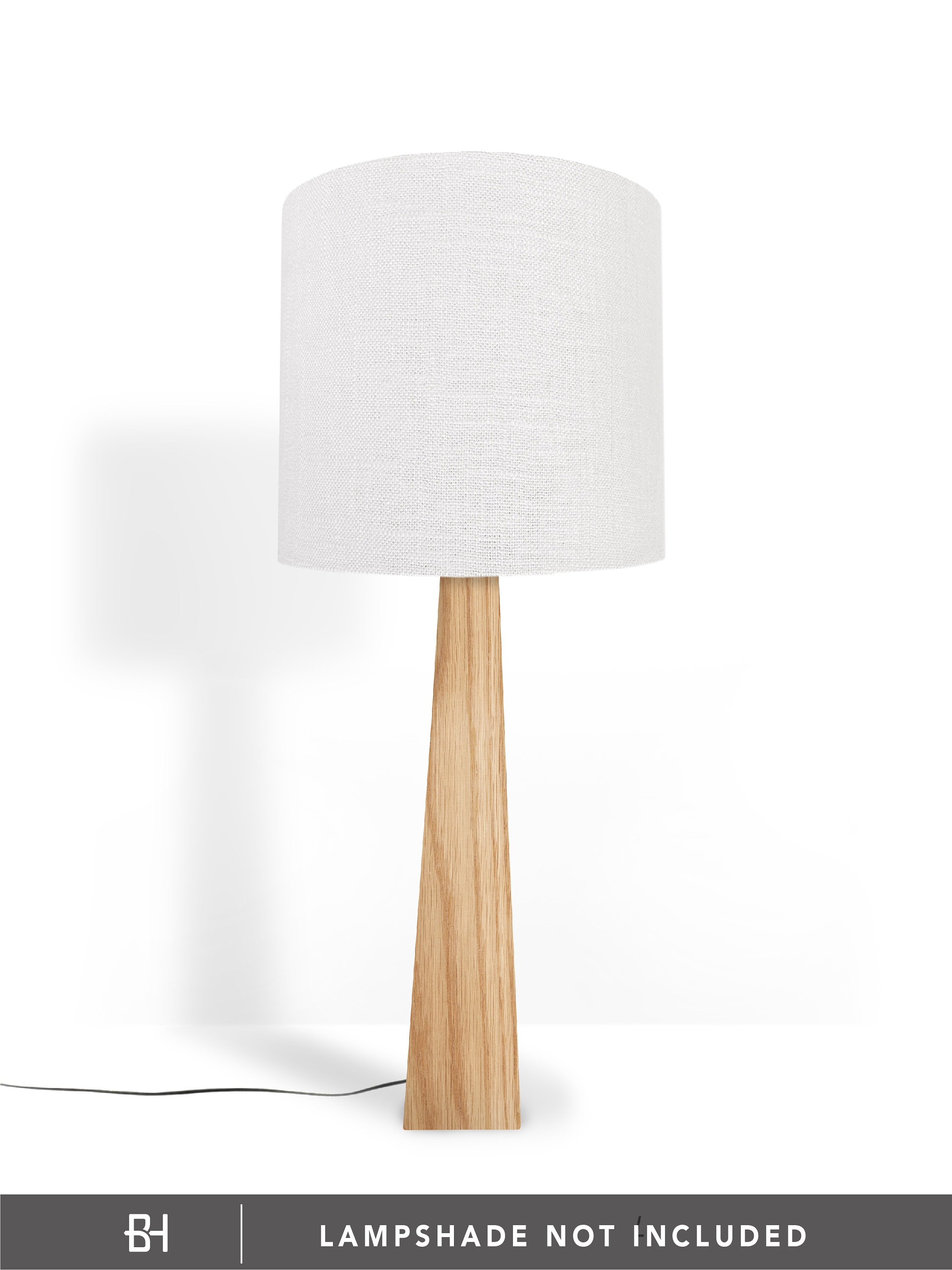 Table Lamp Small Modern Wood Lamp Oak - Etsy