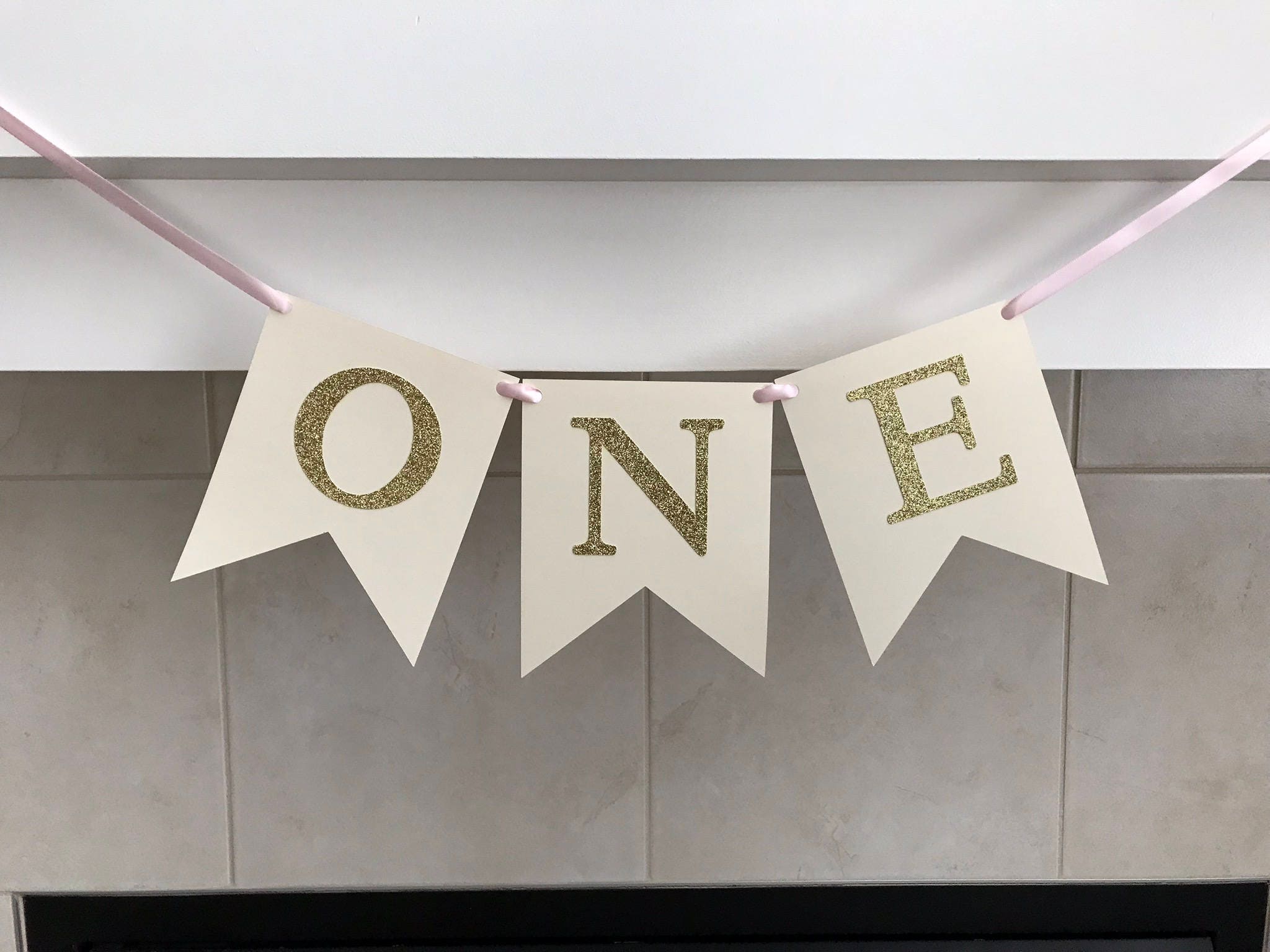 1st Birthday Banner One Birthday Banner First Birthday | Etsy