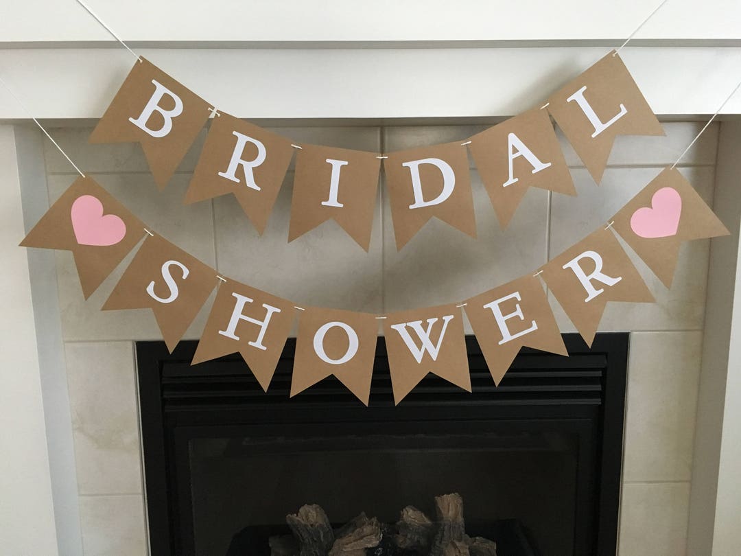 Bridal Shower Banner, Bridal Shower Party, Bridal Shower Decorations ...