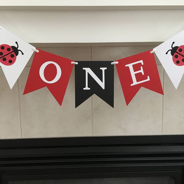 Ladybug Banner - Etsy
