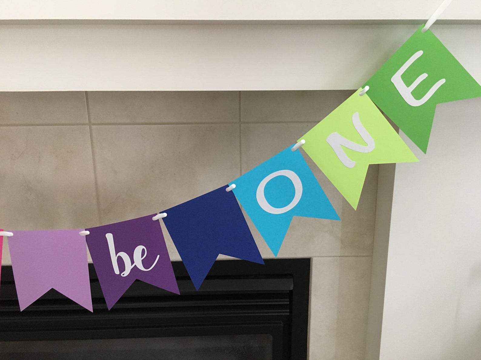 Fun to Be One First Birthday Banner 1st Birthday Banner - Etsy