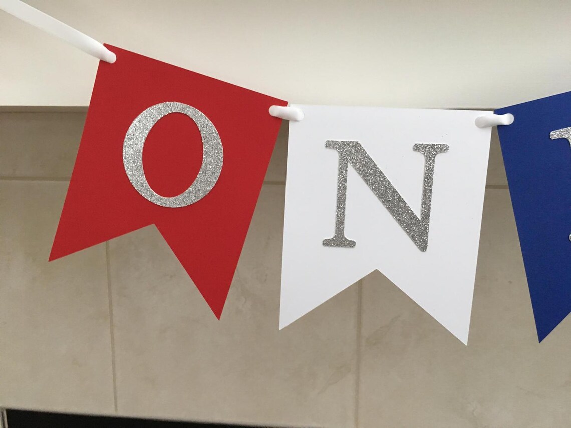 One Birthday Banner First Birthday Banner 1st Birthday - Etsy Canada