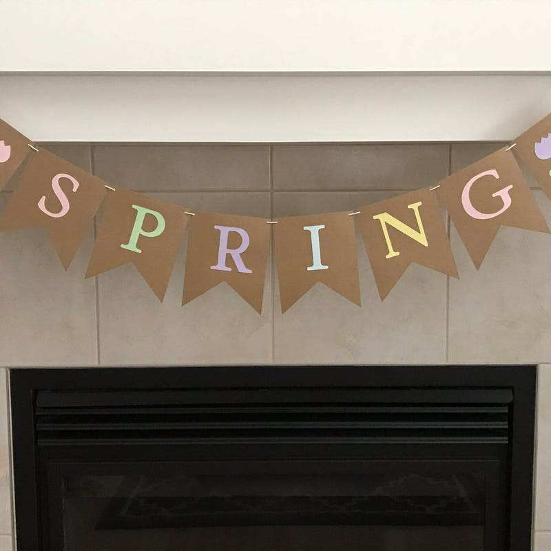 Spring Banner - Etsy