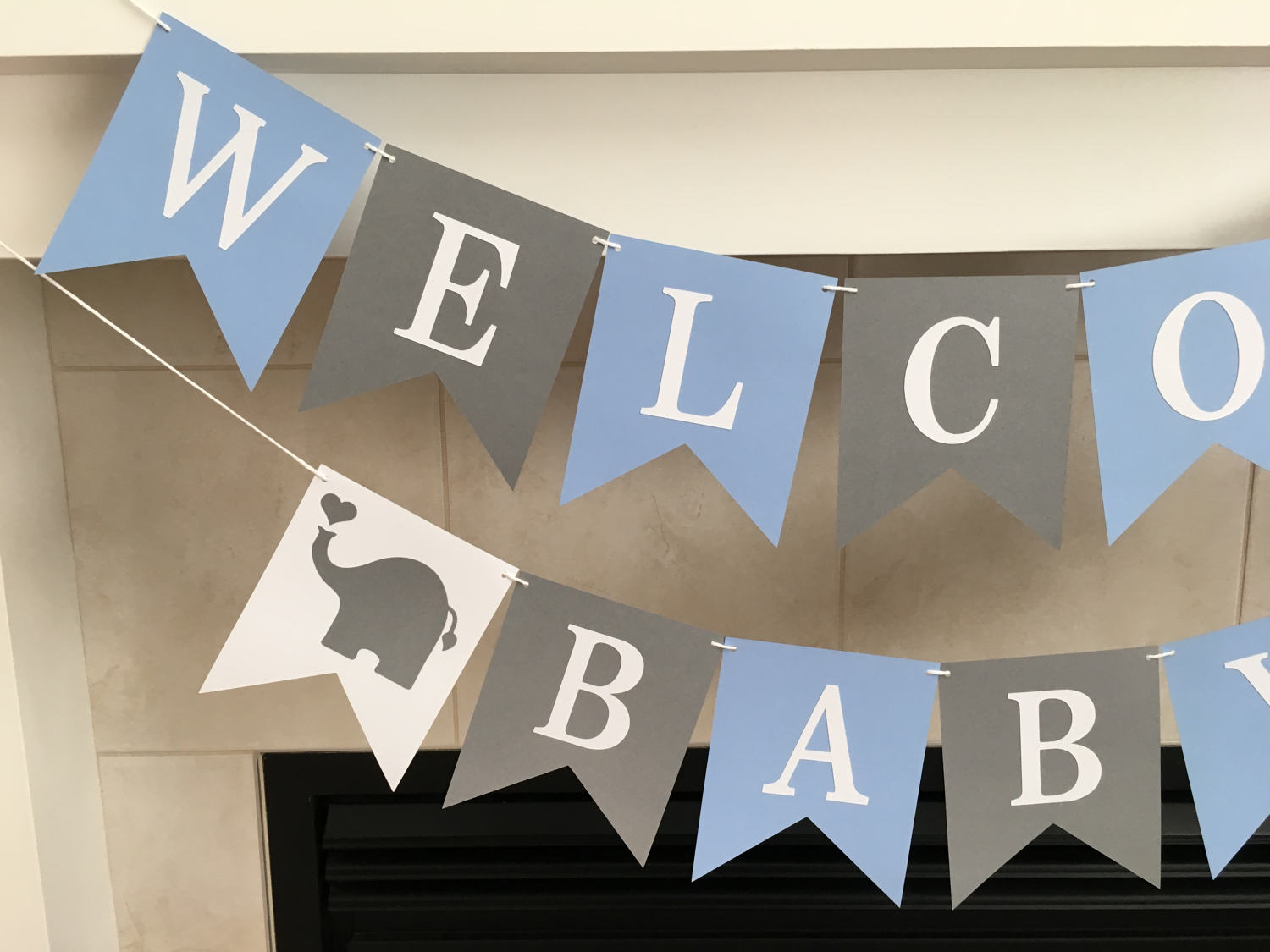 Welcome Baby Banner Baby Shower Banner Baby Sprinkle Baby | Etsy