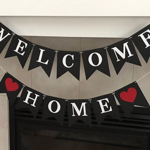 Welcome Home Banner, Military Homecoming, Homecoming Party Banner ...