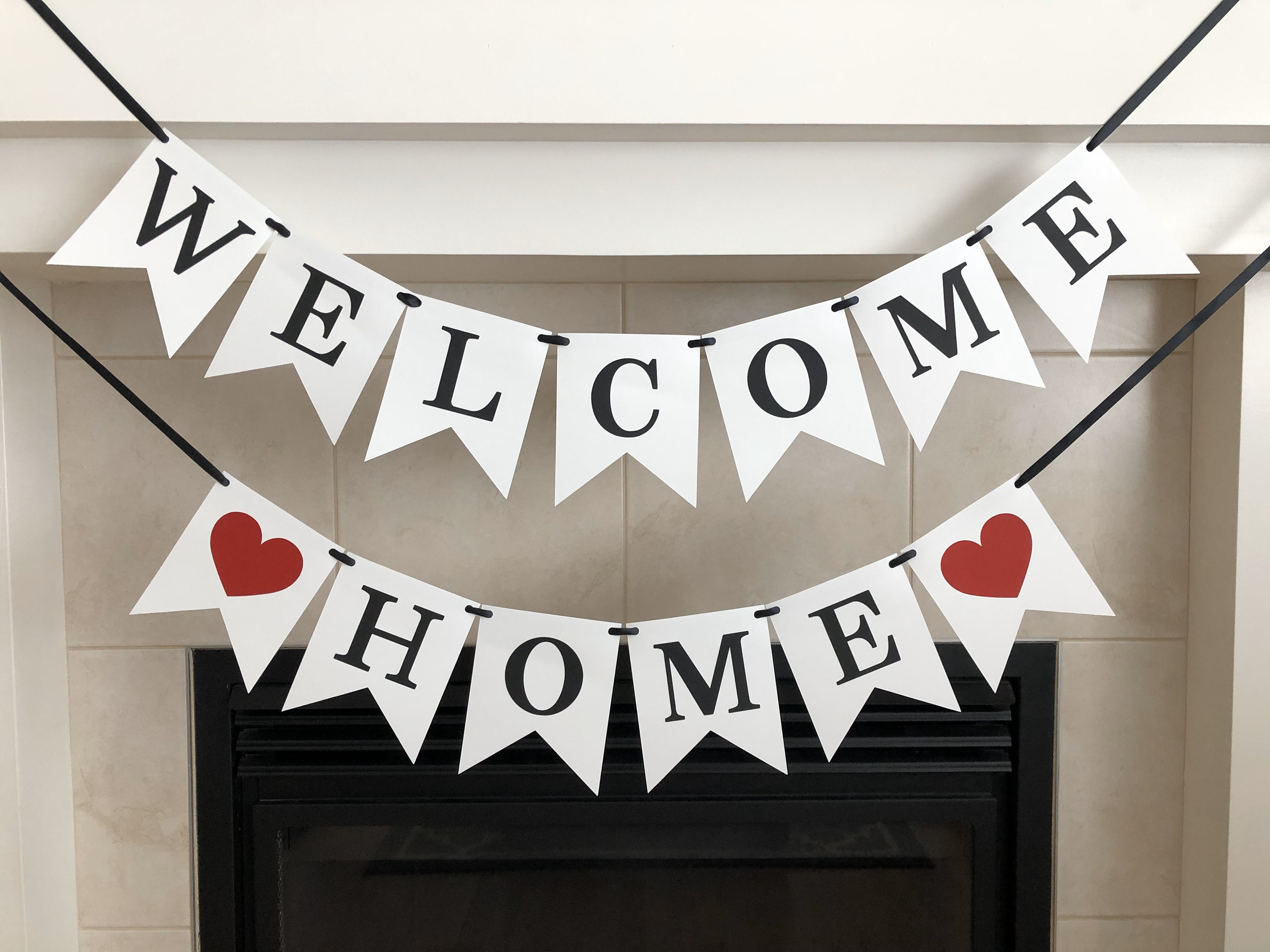 Welcome Home Banner Military Homecoming Homecoming Party - Etsy