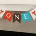 Fox One Banner Fox Birthday Banner Fox Banner High Chair - Etsy