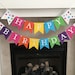 Polka Dot Birthday Banner Happy Birthday Banner Birthday - Etsy