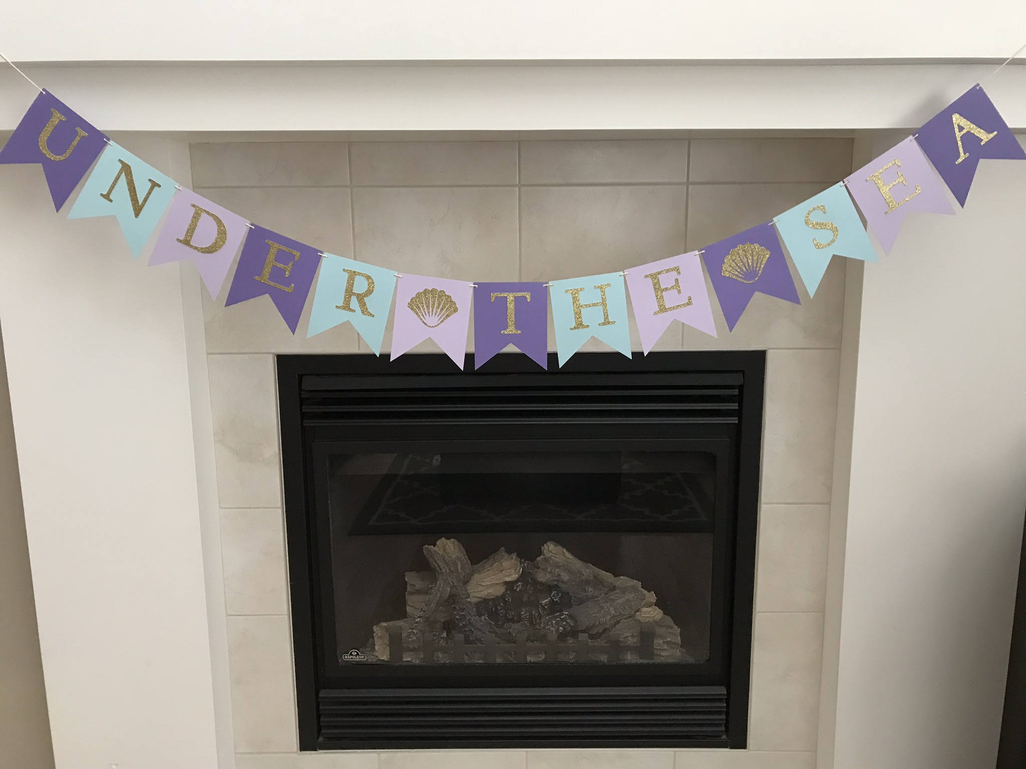 Under The Sea Banner Mermaid Birthday Party Decorations Sea | Etsy