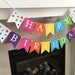 Polka Dot Birthday Banner Happy Birthday Banner Birthday - Etsy