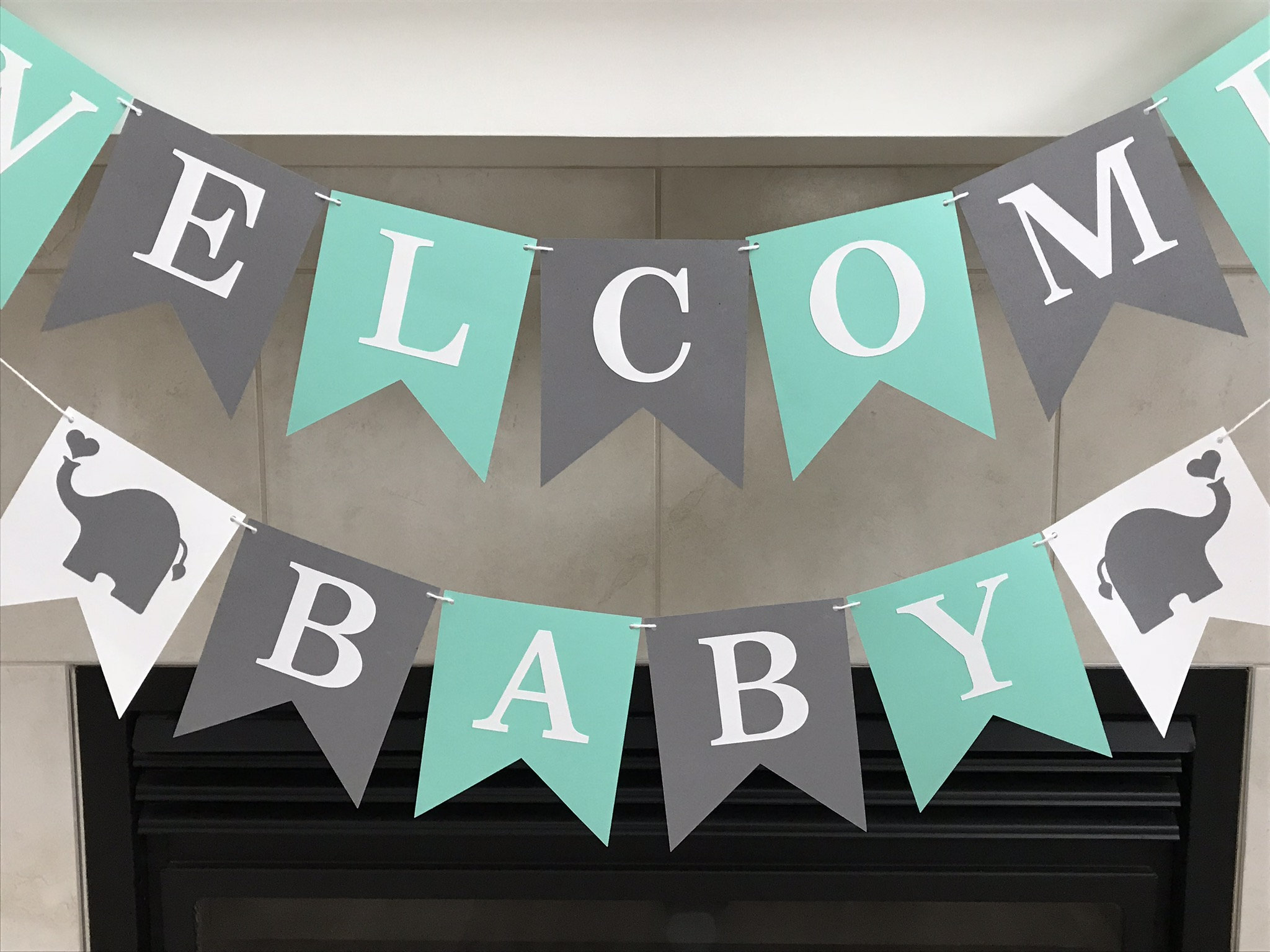 Welcome Baby Banner Baby Shower Banner Baby Sprinkle Baby - Etsy Canada