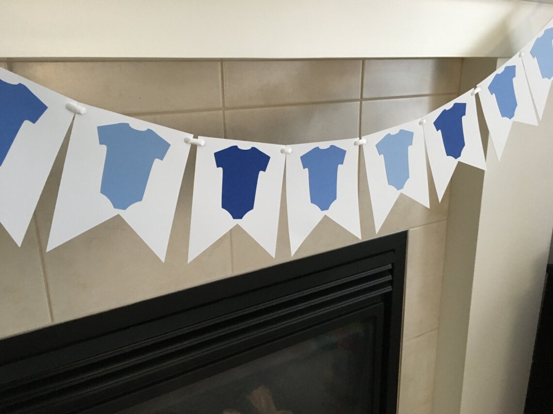 Baby Shower Banner Boy Baby Shower Baby Shower Decorations | Etsy