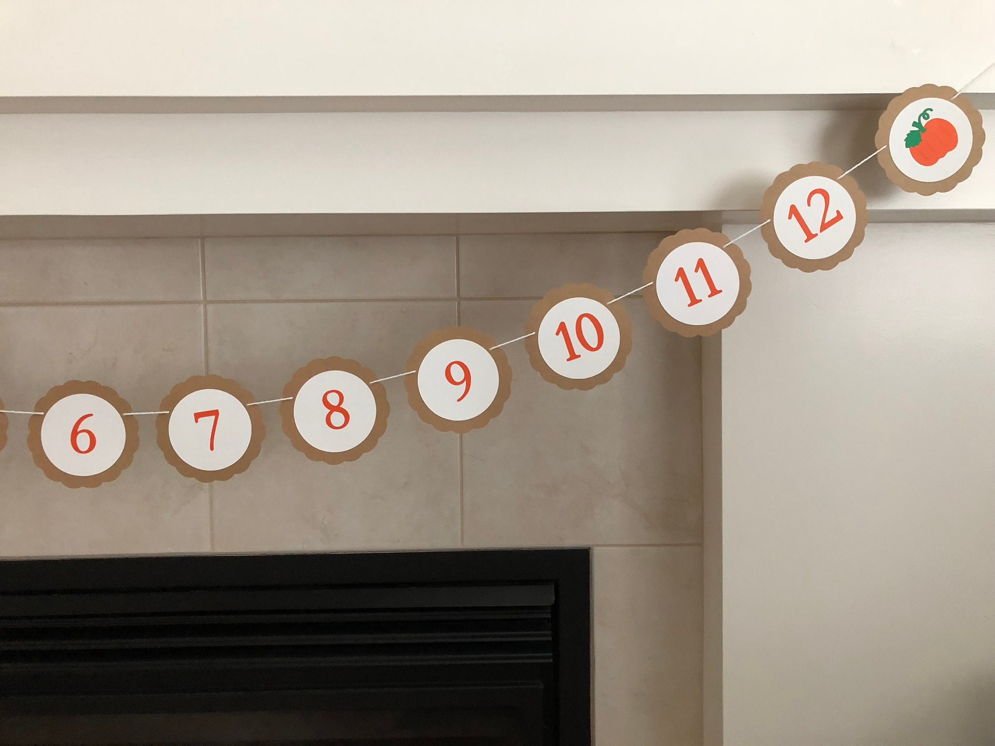 Pumpkin NB-12 Month Banner Monthly Photo Banner Pumpkin | Etsy