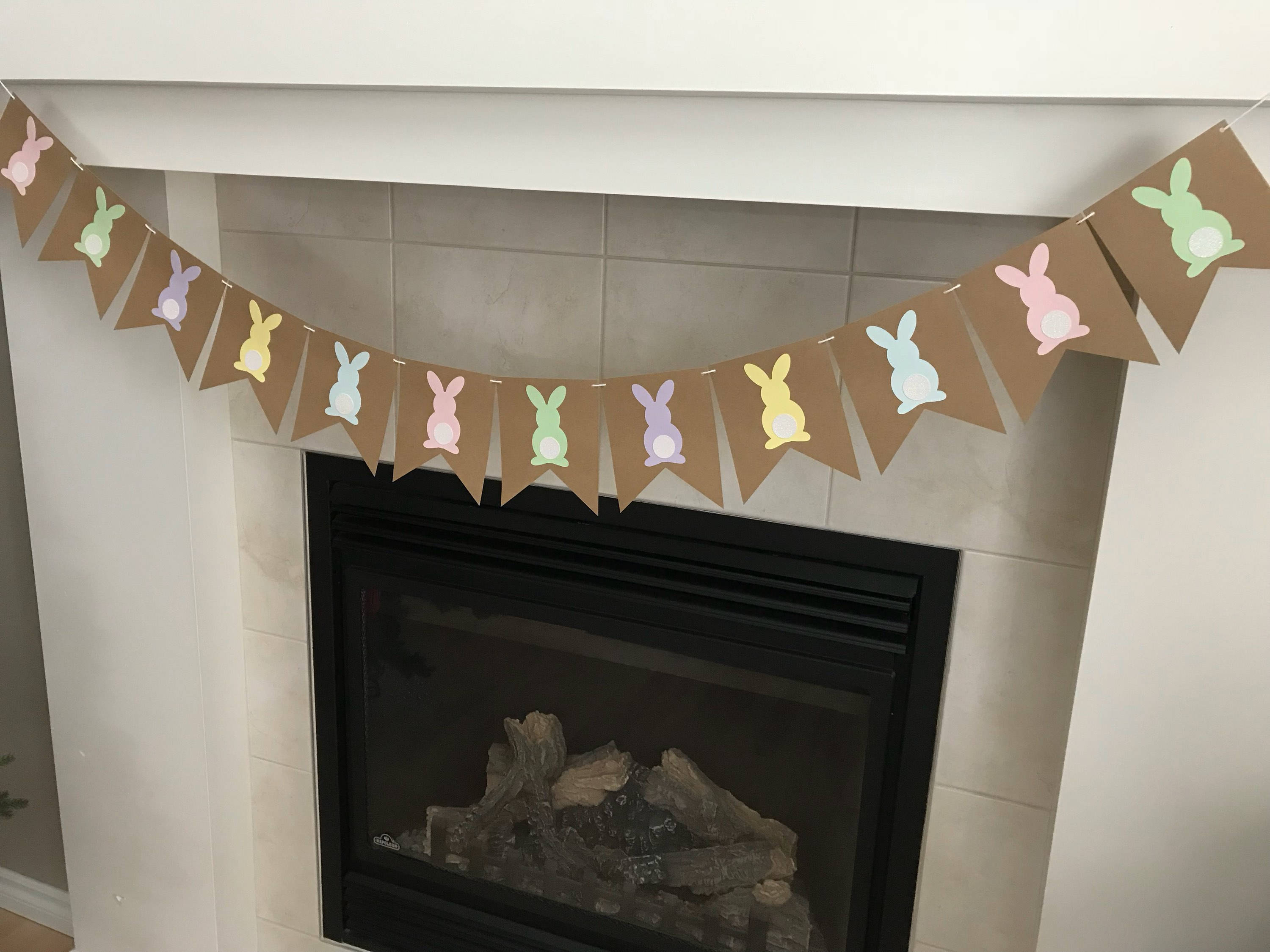 Easter Bunny Banner Easter Bunny Easter Banner Bunny - Etsy Canada