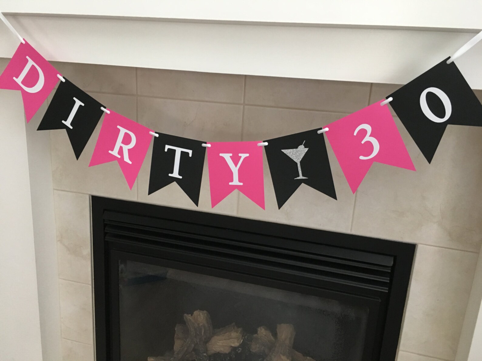 Dirty 30 Banner 30th Birthday Banner Dirty 30 Party | Etsy