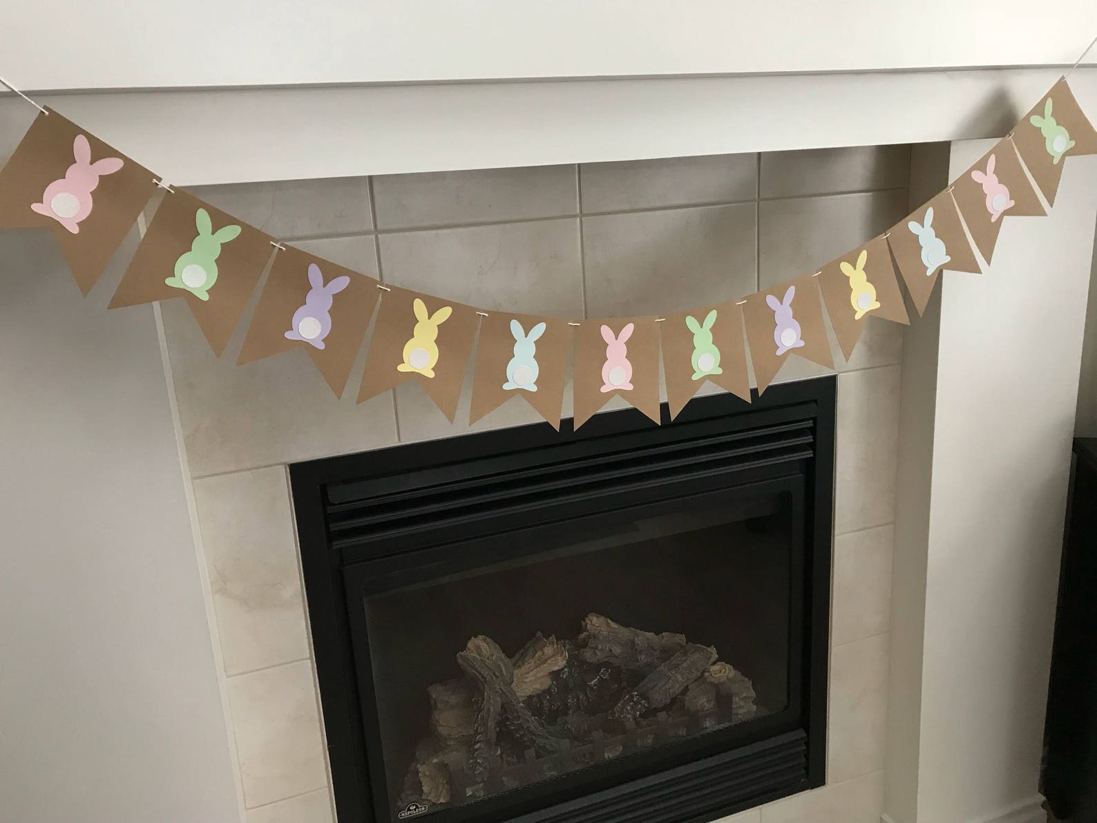 Easter Bunny Banner Easter Bunny Easter Banner Bunny | Etsy